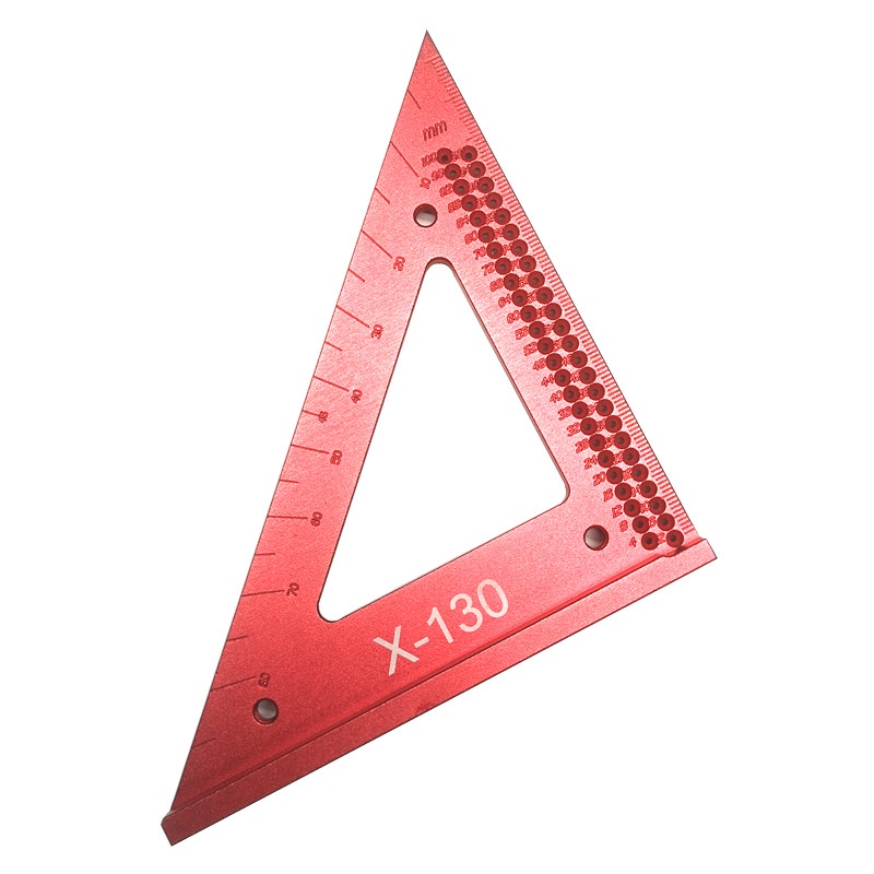 Woodworking Triangle Line Ruler Hole Scribing Gauge Precision Triangle ...