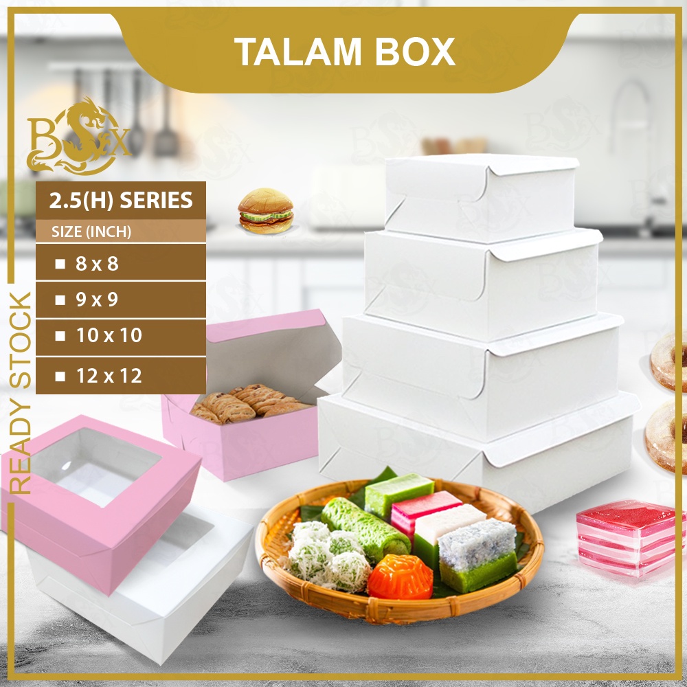 Kuih Talam Kuih Box Cake Box Pizza Box Packaging Box Packing Box ...