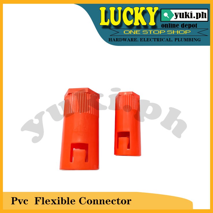 Orange PVC Flexible Connector ( 1/2 , 3/4 ) Sold Per Piece | Shopee ...