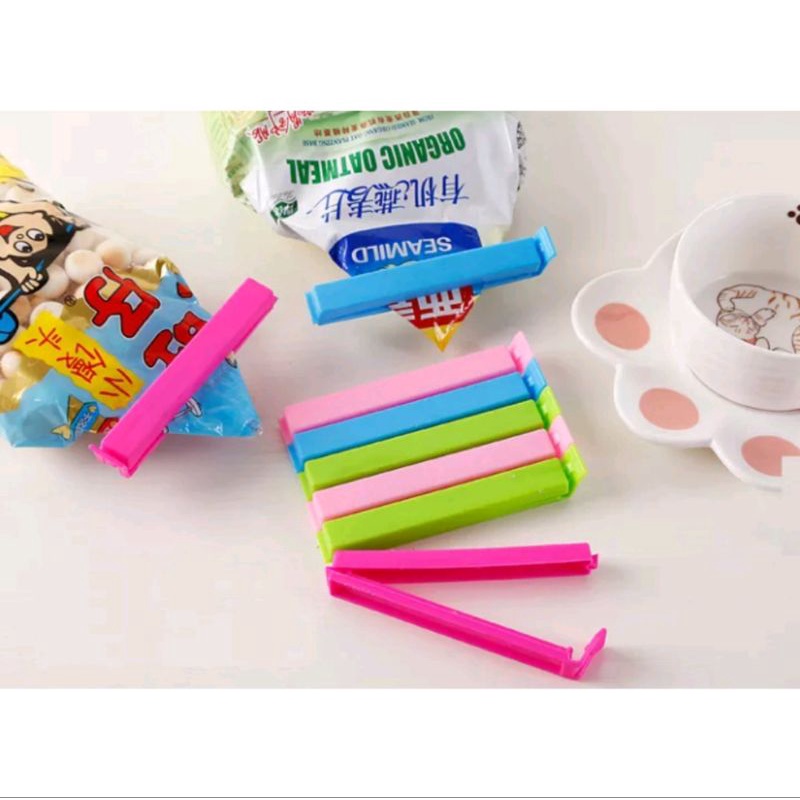 Food Packaging Clamp Snack Plastic Clamp | Shopee Philippines