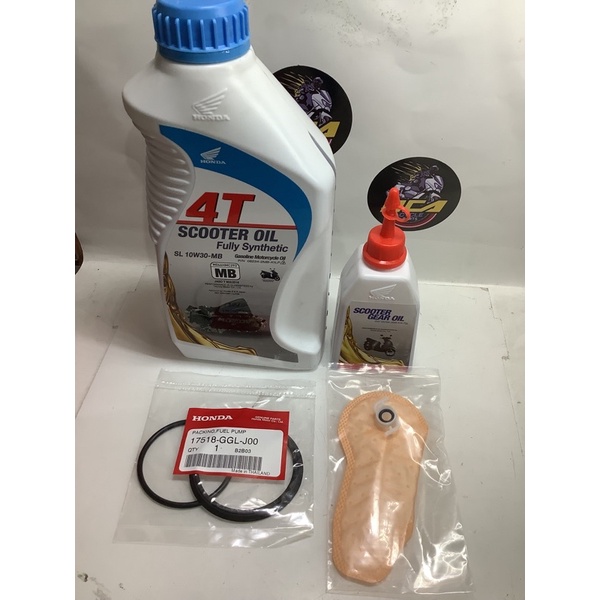 honda scooter oil kit click125/150 BEAT ZOOMER X | Shopee Philippines