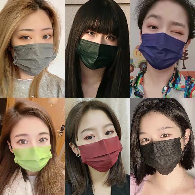sk. Matte Color MAsk Dispossable Surgical Facemask 50pieces per box 3 ...
