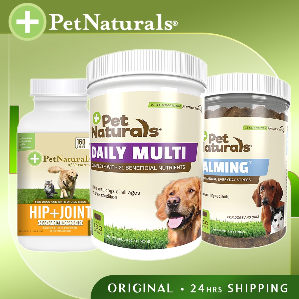Pet Naturals of Vermont - Daily Probiotic l Hip + Joint for Dogs and ...