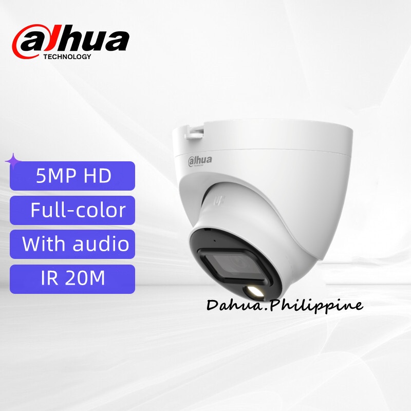 Dahua 5MP HD Full-color Eyeball CCTV Camera Indoor Wired With audio ...