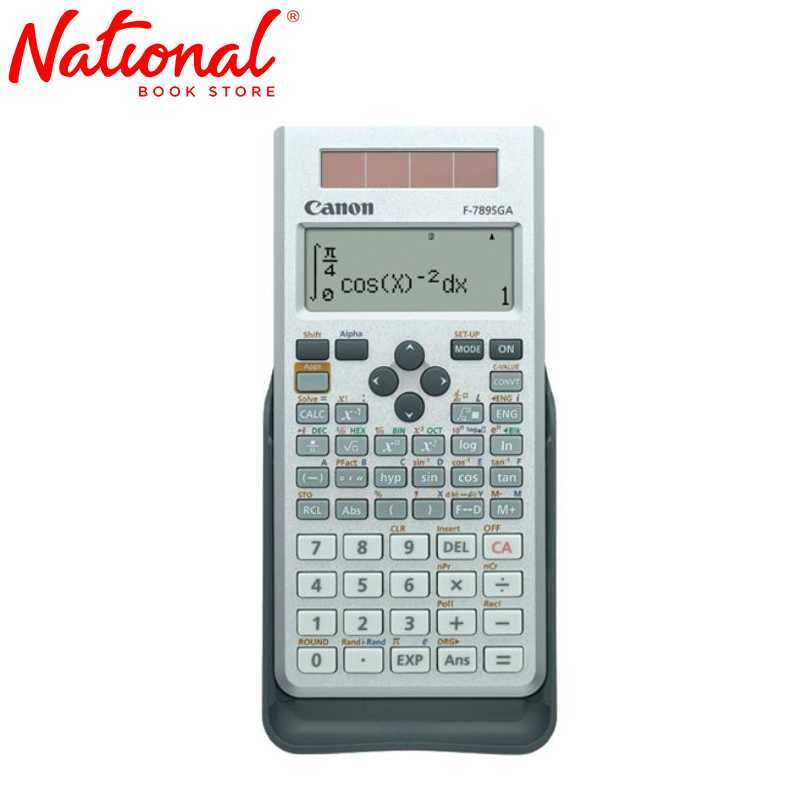 Canon Scientific Calculator F-789Sga-Tbk Clear Asa Hb | Shopee Philippines