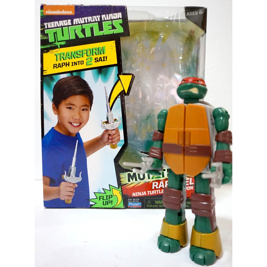 Teenage Mutant Ninja Turtles Raphael Mutations Converts Twin Sai Weapon ...