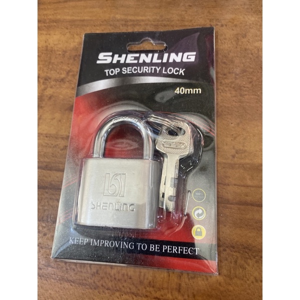 Shenling Kandado Padlock with 3 Keys Multi-purpose Anti-theft Lock Keys ...