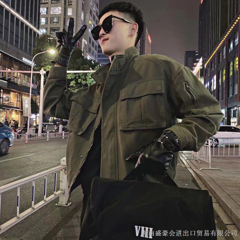 New ruffian handsome work jacket men s autumn Hong Kong trend brand ins ...