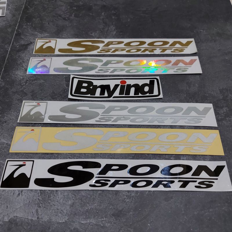 Spoon SPORT LONG CUTTING STICKER | Shopee Philippines