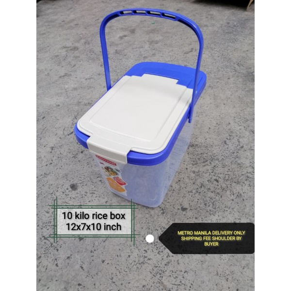 rice box 10 kilo food storage box (for other logistic, sf not yet ...