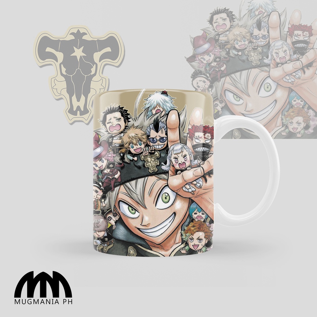 Anime Mugs - Mugmania - Black Clover - Asta and Black Clover Team Mugs ...