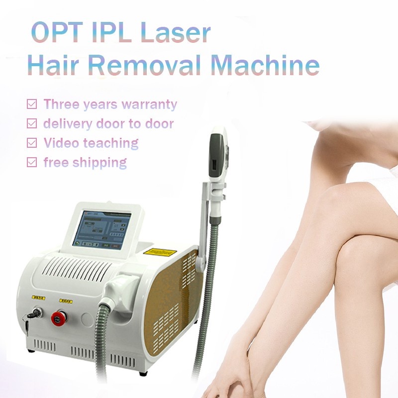 OPT Laser Skin Rejuvenation Hair Removal Machine IPL SHR Laser Hair ...