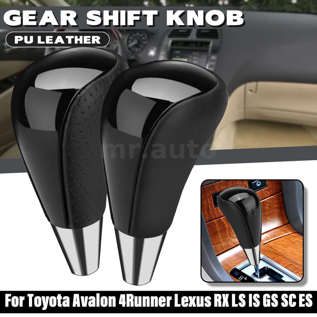 Gear Shift Knob Glossy Black For Toyota Avalon 4Runner Lexus RX LS IS ...