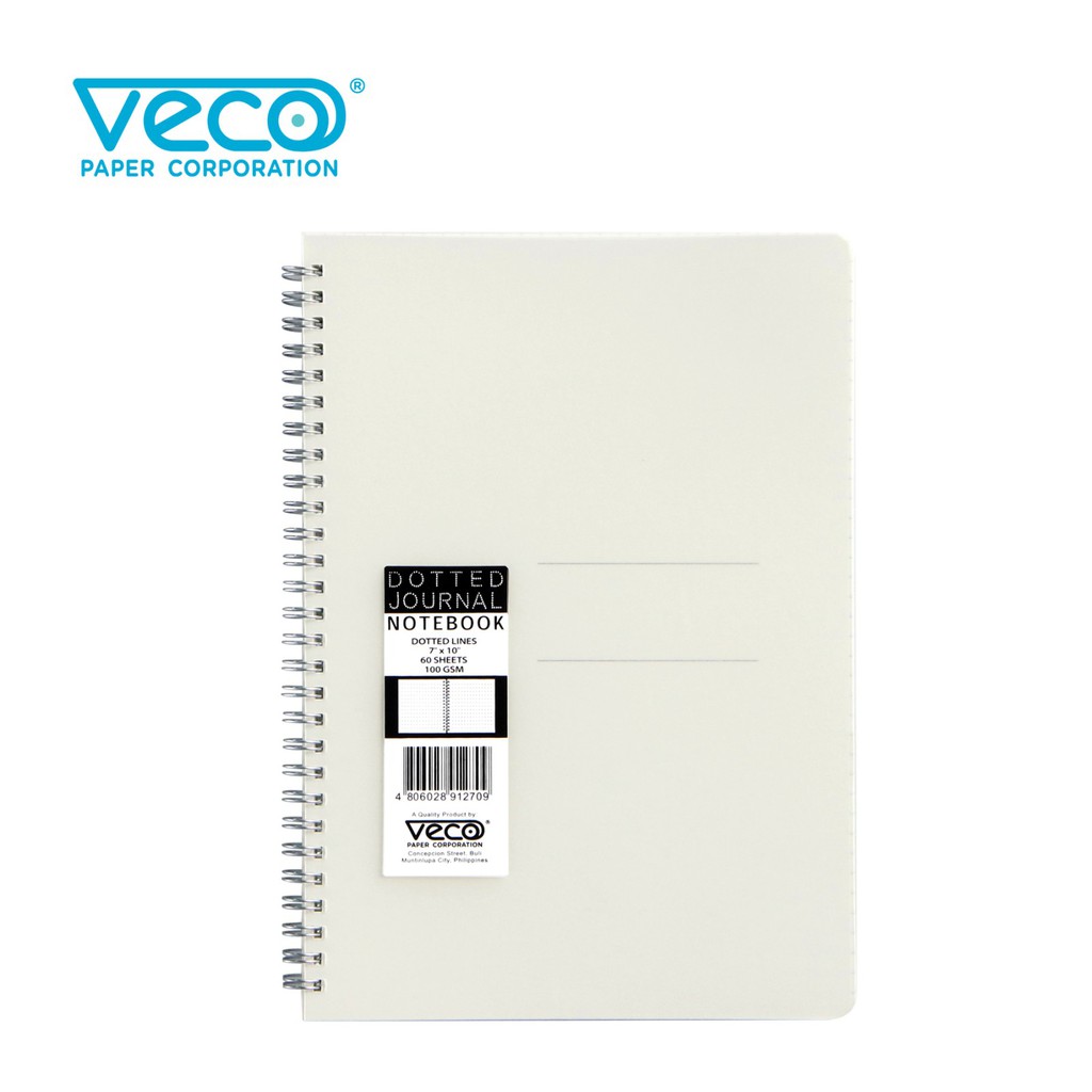 Veco Journal Notebook deluxe cream inside pages 60's 7x10in (1pc ...