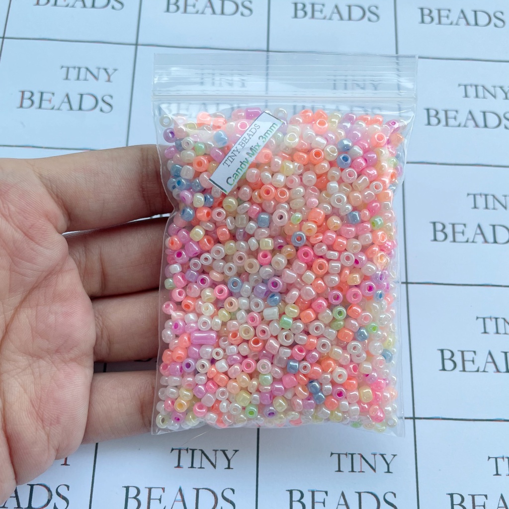 Seed Beads Mix - Sun Garden, Rose Bouquet, Candy Jar, Gumball, Petunia ...
