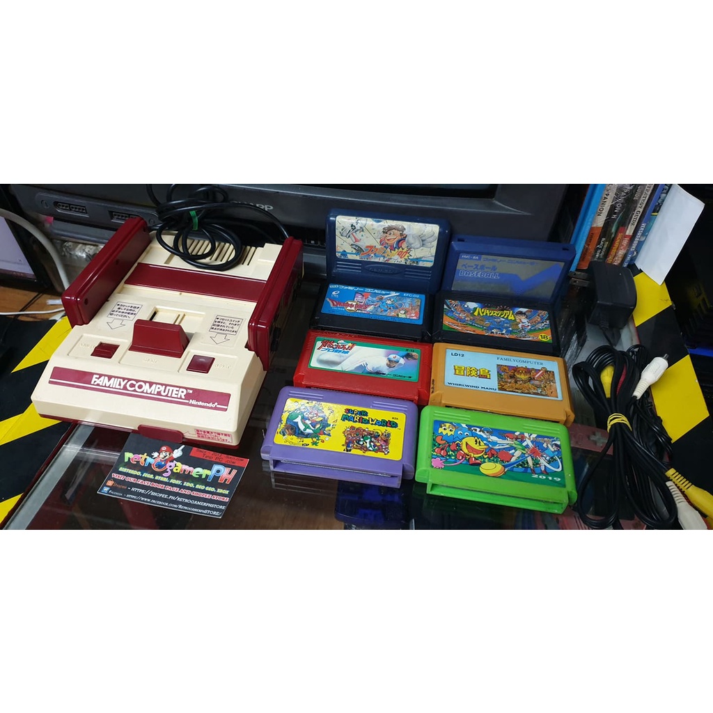 Bundle #6 Original Nintendo Family Computer (AV Modded) | Shopee ...