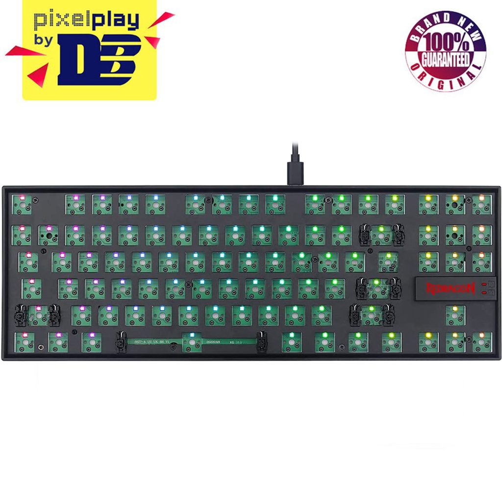 Redragon Kumara Tenkeyless Wired Modular Mechanical Keyboard Barebone ...