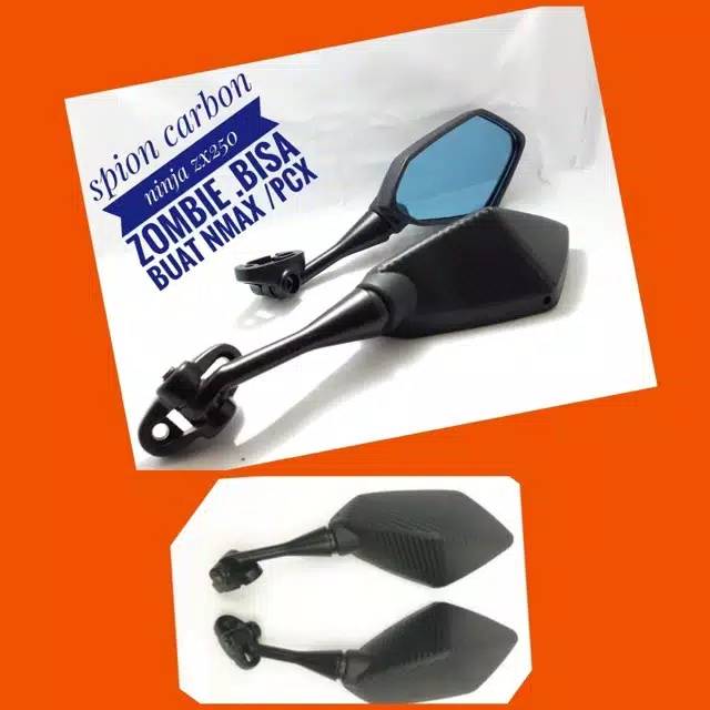 Nmax Carbon Mirror /Lexi/Nmax CBR150 N250 CBR250 Carbon Mirror/Ninja ...