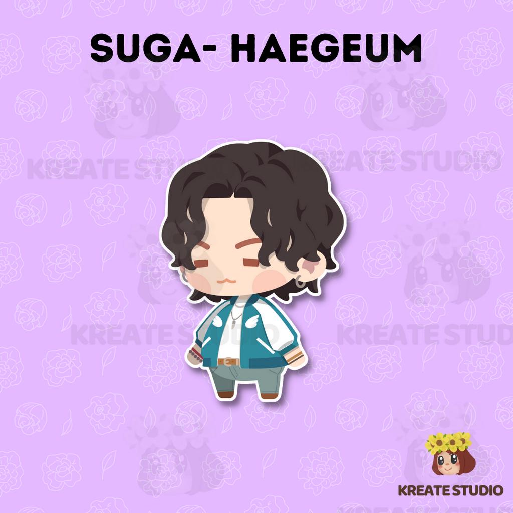 SUGA HAEGEUM (BTS IN THE SEOM) -Waterproof Vinyl Sticker | Shopee ...