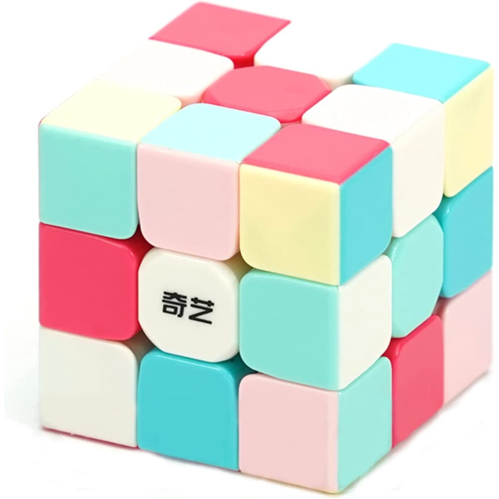 Qiyi Toys Pastel Cube 3x3x3 Speed Cube stickerless QY Toys Warrior S ...
