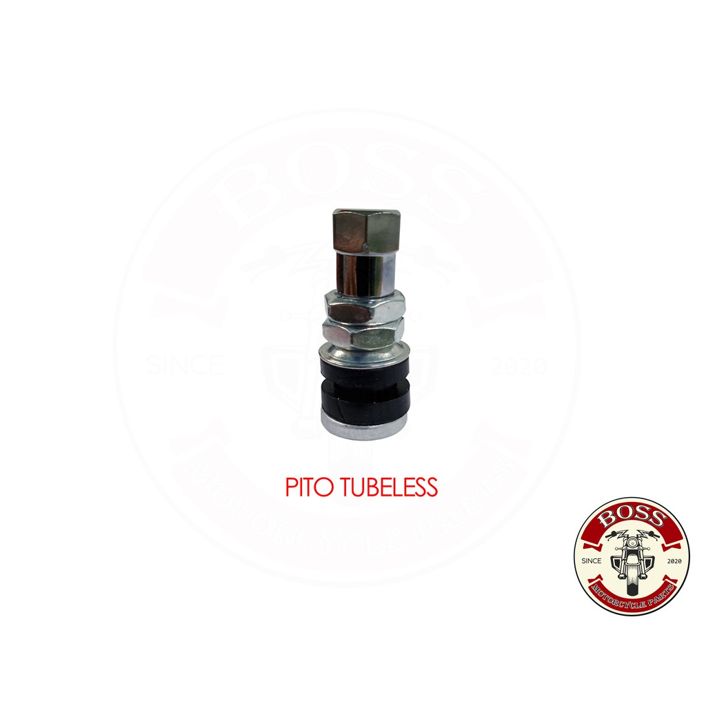 Motorcycle Pito Tubeless Straight Type Short / Long and Bent Valve 1 pc ...