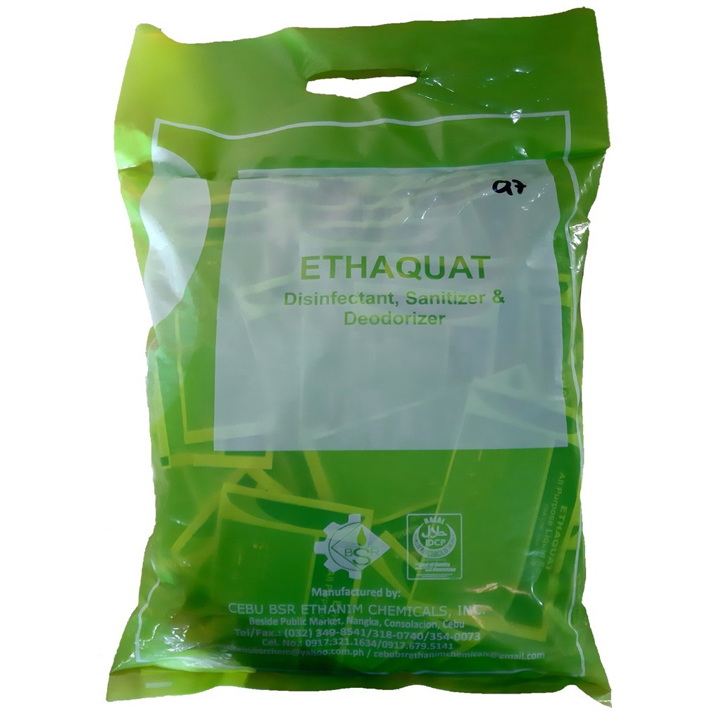 ETHAQUAT - All Purpose Sanitizer/ Deodorizer (100 Sachets/ Pack ...