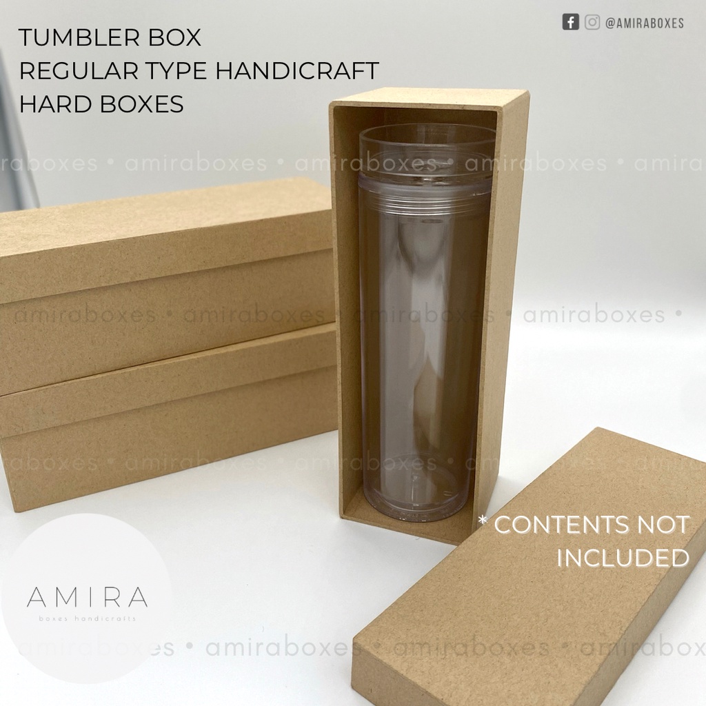 ON-HAND READY TO SHIP Tumbler box (hard box) for skinny tumblers - BOX ...
