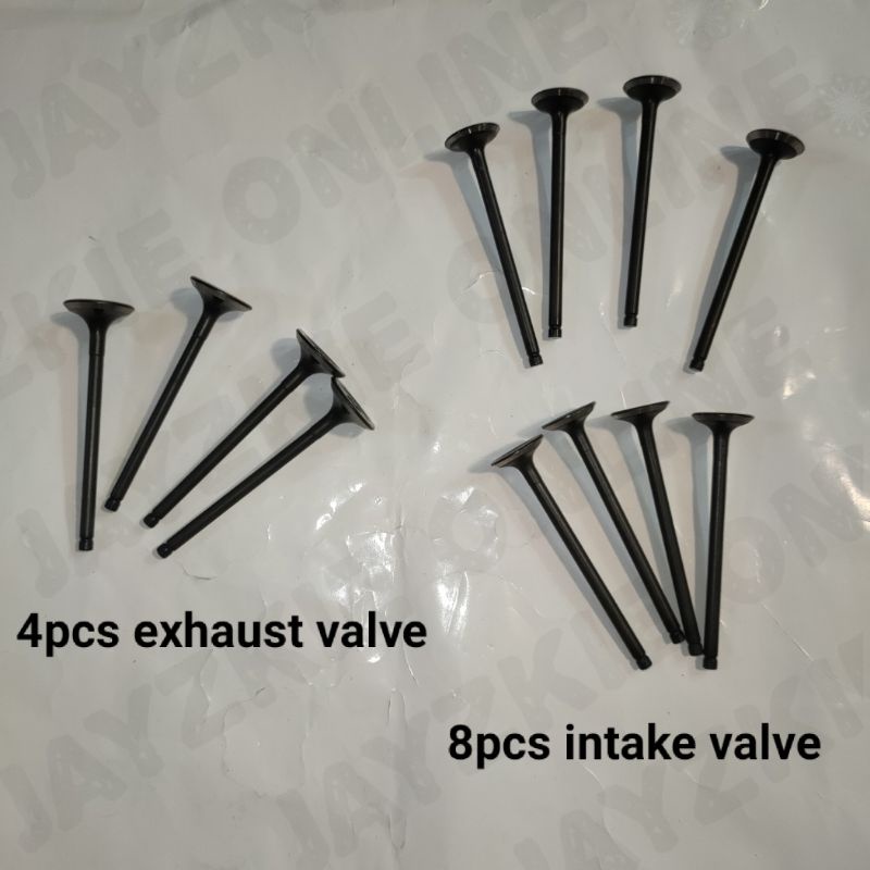 INTAKE AND EXHAUST VALVE SET HYUNDAI GETZ 2006- (22211-02200/ 22212 ...