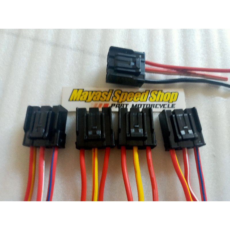 Acg Socket, ACG stater connector Socket 3 pin female honda vario 150 ...