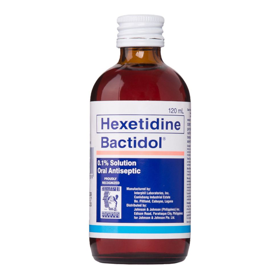 Bactidol Oral Antiseptic Gargle Mouthwash 120Ml For Sore Throat, Itchy ...
