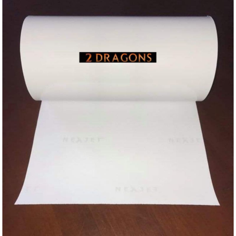 12.5in x 164ft Roll Nexjet NJ100 Printable Vinyl Sticker for Eco ...