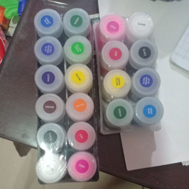Set of 8 Colors and 12 DIY Paint Colors 5ML | Shopee Philippines