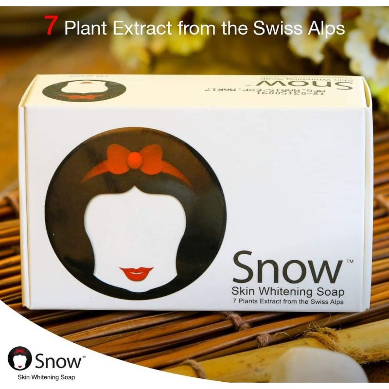 Snow skin whitening soap 135g(Authentic) | Shopee Philippines