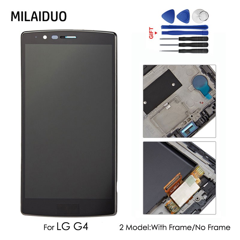 For LG G4 H810 H811 H815 F500L VS986 VS999 LS991 / G4 Dual-SIM H818 LCD Display Touch Screen ...