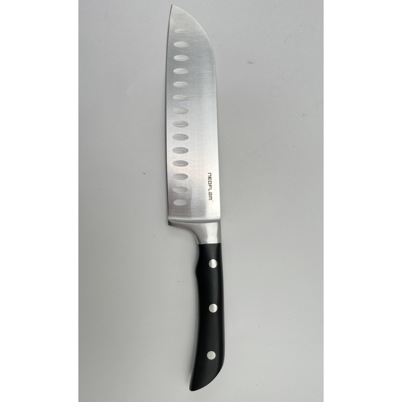 Neoflam Stainless Steel Cooking Kitchen Knives with ABS Knife Handles ...