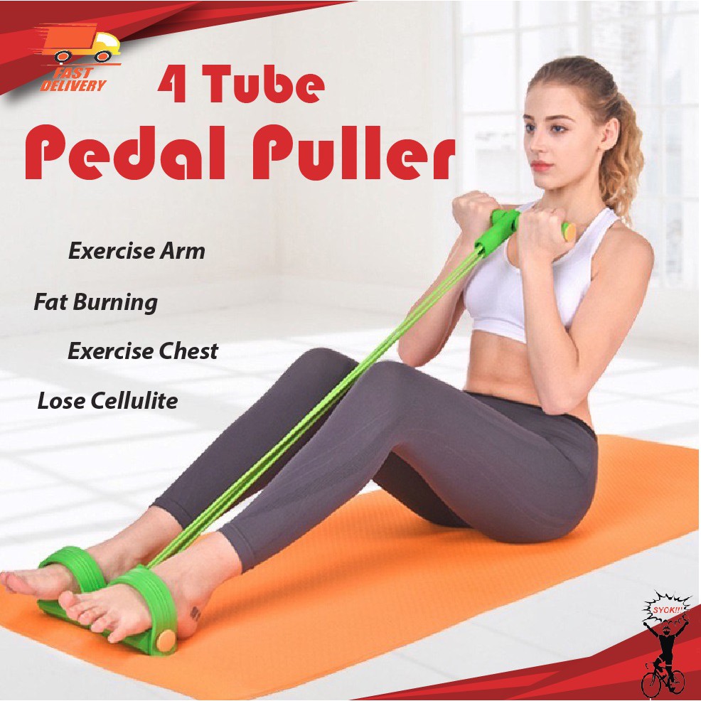 Multifunction Sit-up tool Pull Up Rope Elastic Bands Sit Up Tool ...