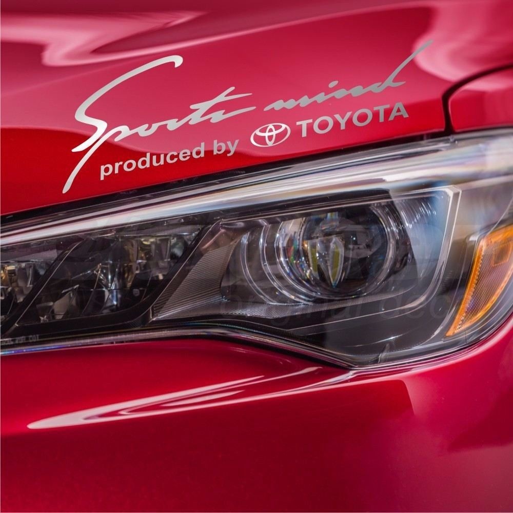 SPORTS MIND produced by TOYOTA Corolla Camry Tacoma Tundra Car Sticker ...