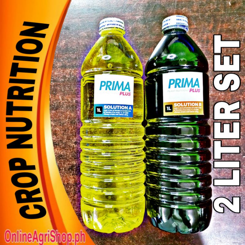 PRIMA PLUS PLANT NUTRIENT FERTILIZER SET (2 LITERS) | Shopee Philippines