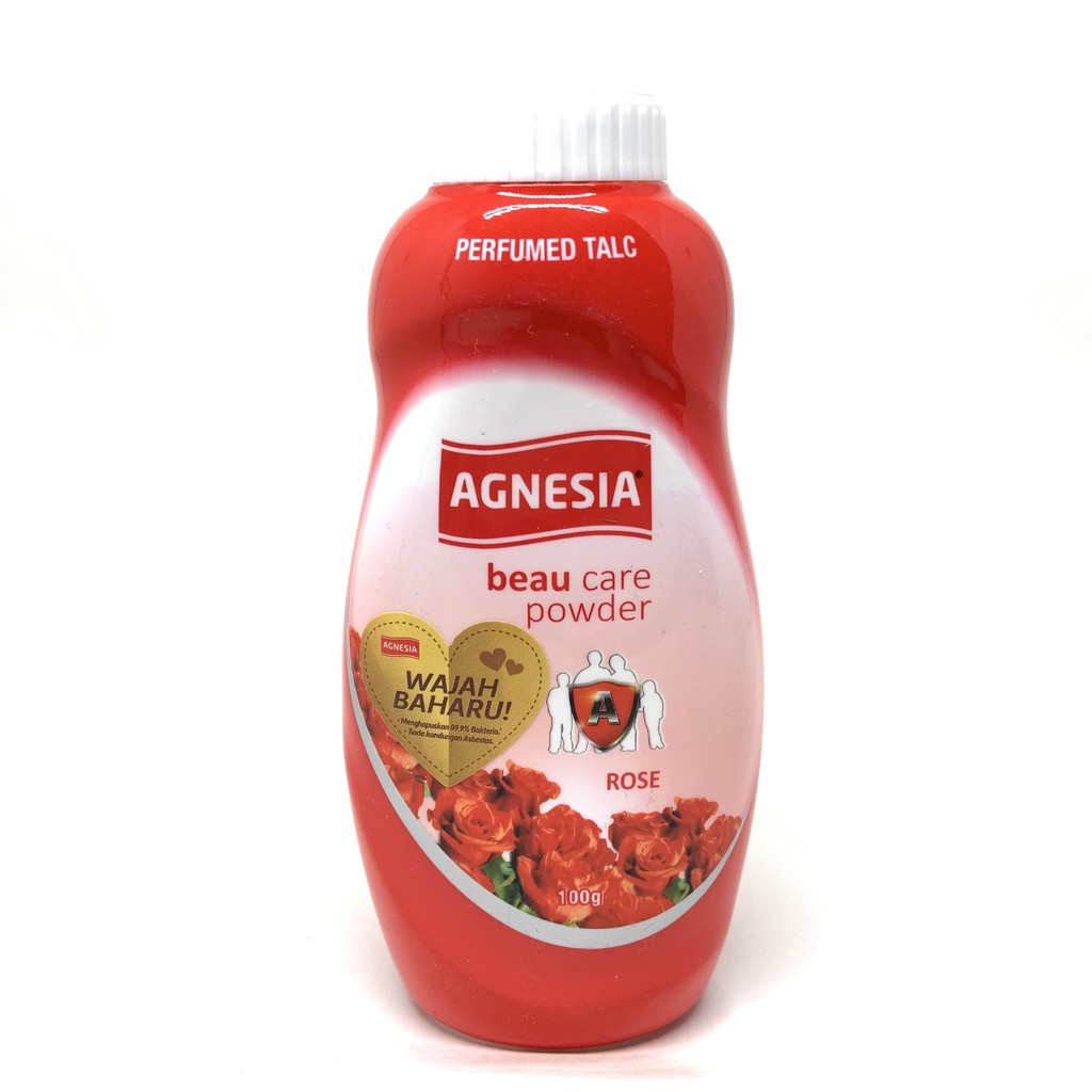 Agnesia Antibacterial Powder Rose 100g | Shopee Philippines