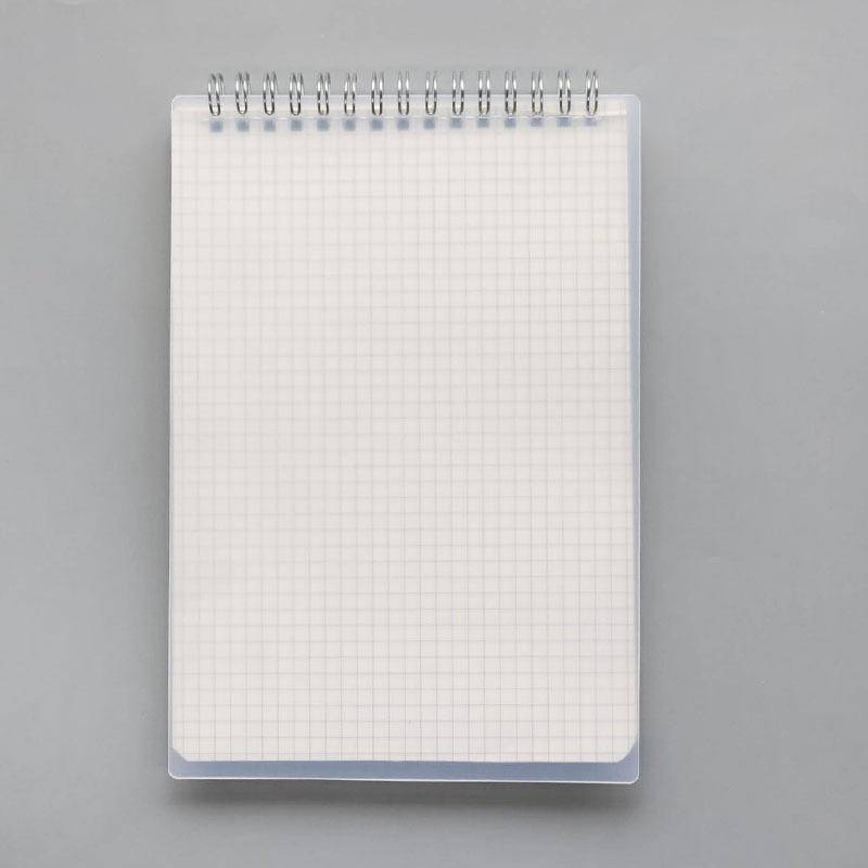 Spiral Notebook Transparent Cover with and without Elastic Band ...