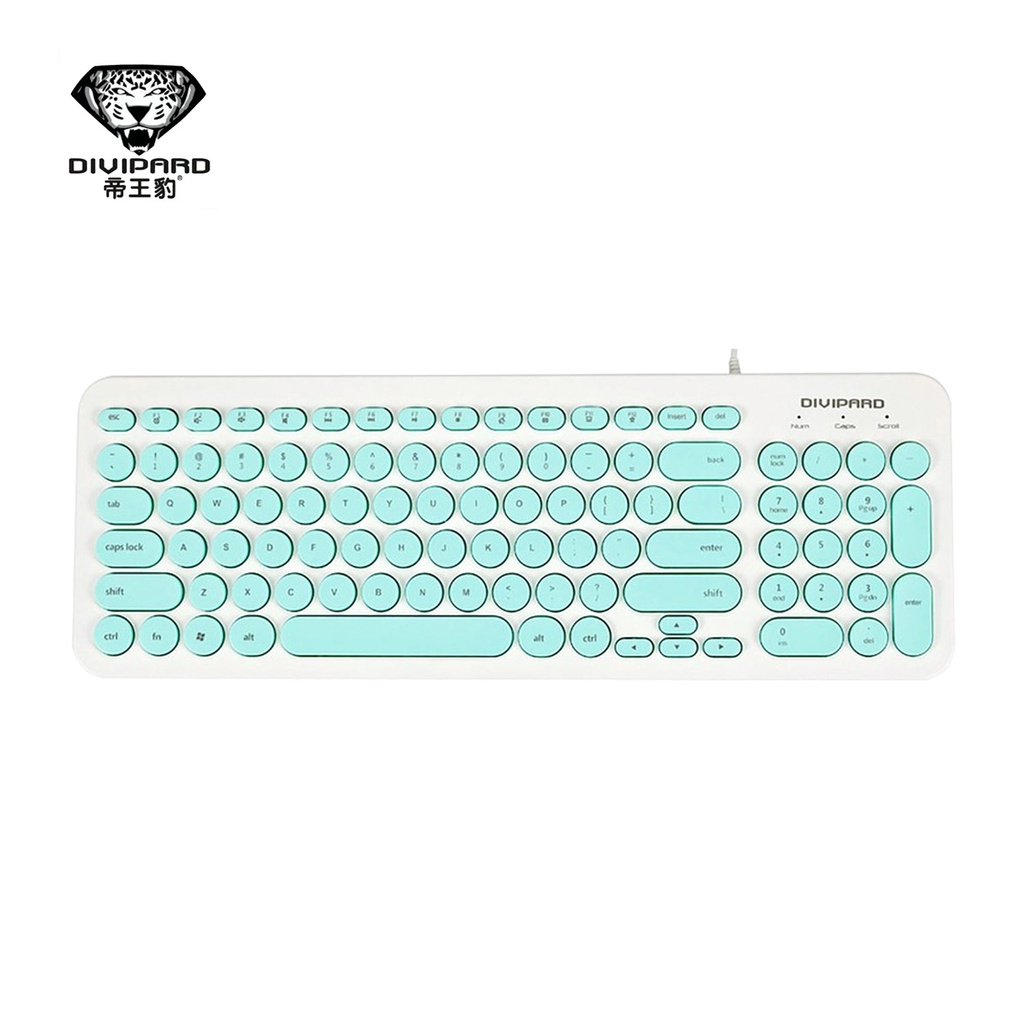 96 Keys Universal Computer Keyboard USB Wireless/Wired Keyboard Mouse ...