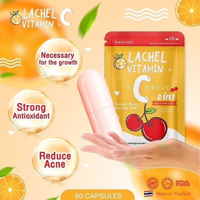 Lachel VITAMIN C 60CAPSUL | Shopee Philippines