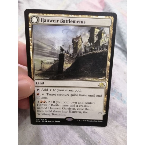 1 INR Hanweir Battlements INR MTG card magic commander EDH | Shopee ...