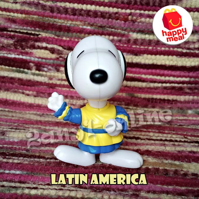 Mcdo Happy Meal Toy Snoopy World Tour - LATIN AMERICA | Shopee Philippines