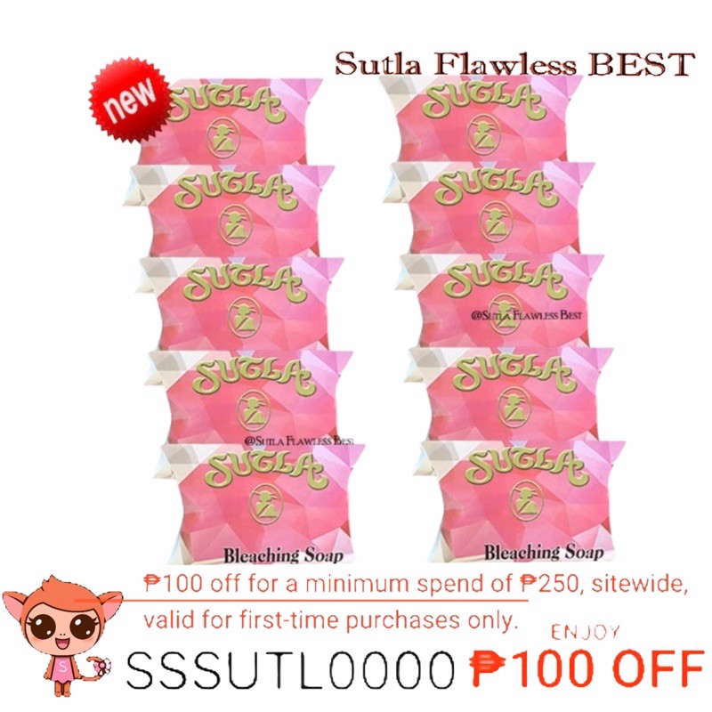 10pcs Sutla Bleaching Soap 60g | Shopee Philippines