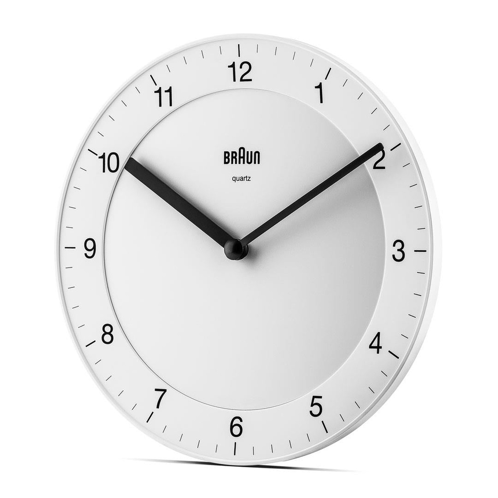 Authentic BRAUN BC06 Classic Analogue Wall Clock White,Black,Blue ...