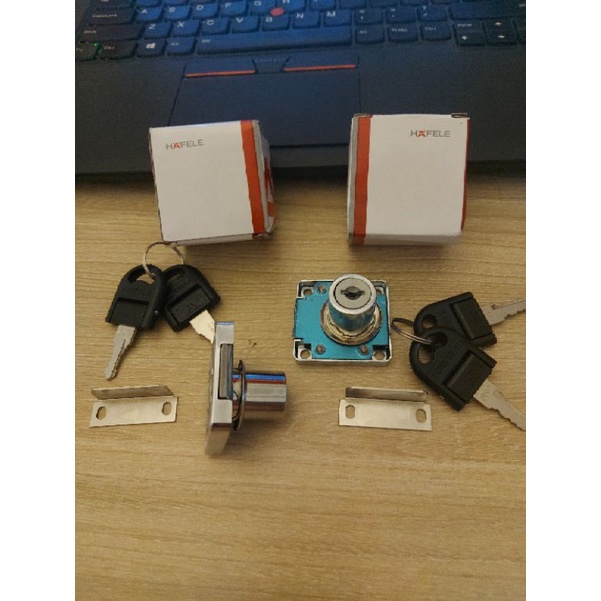Hafele plastic key square lock for 22mm thick cabinet | Shopee Philippines