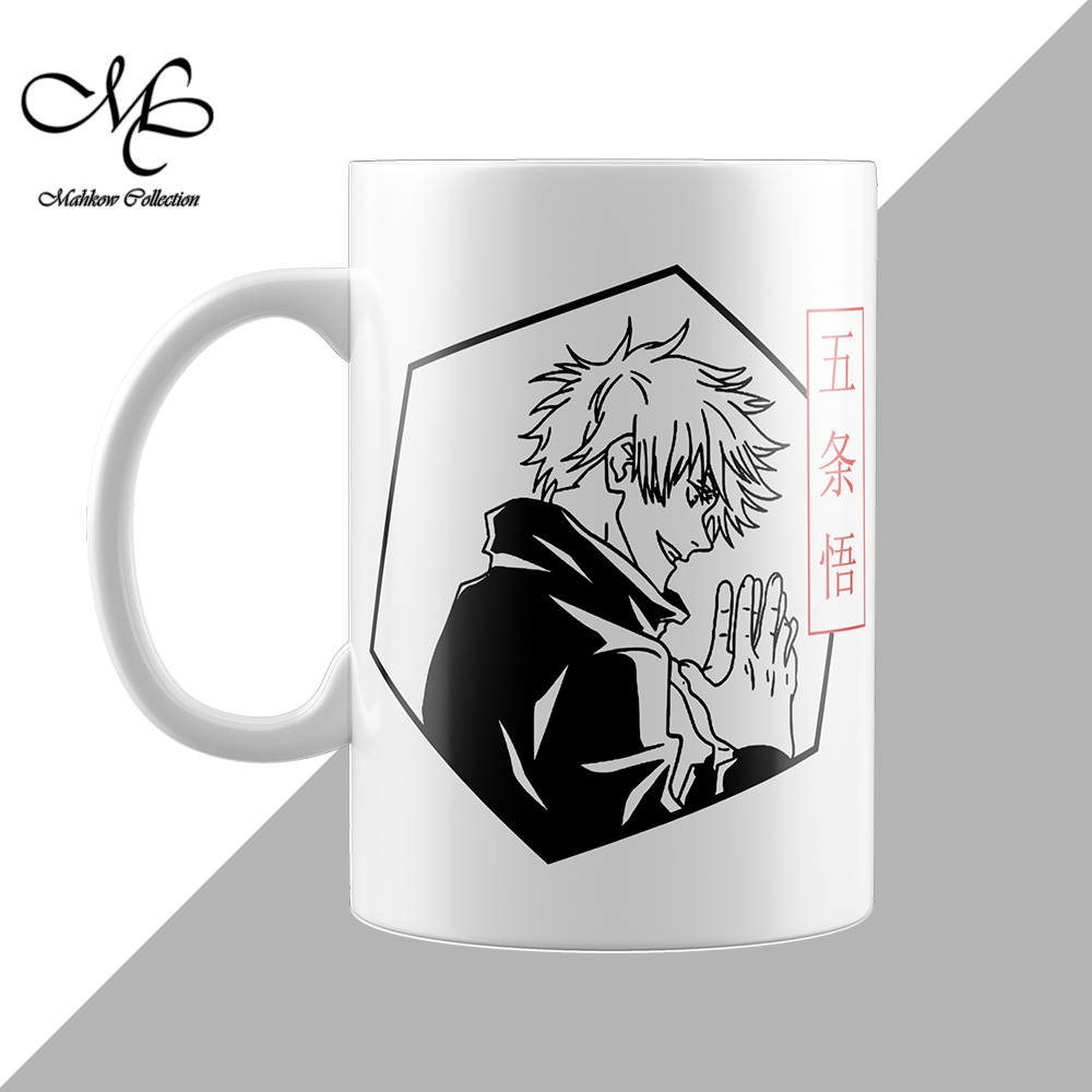 ANIME MUG - JUJUTSU KAISEN GOJO SATORU [MINIMALIST] 02 | Shopee Philippines