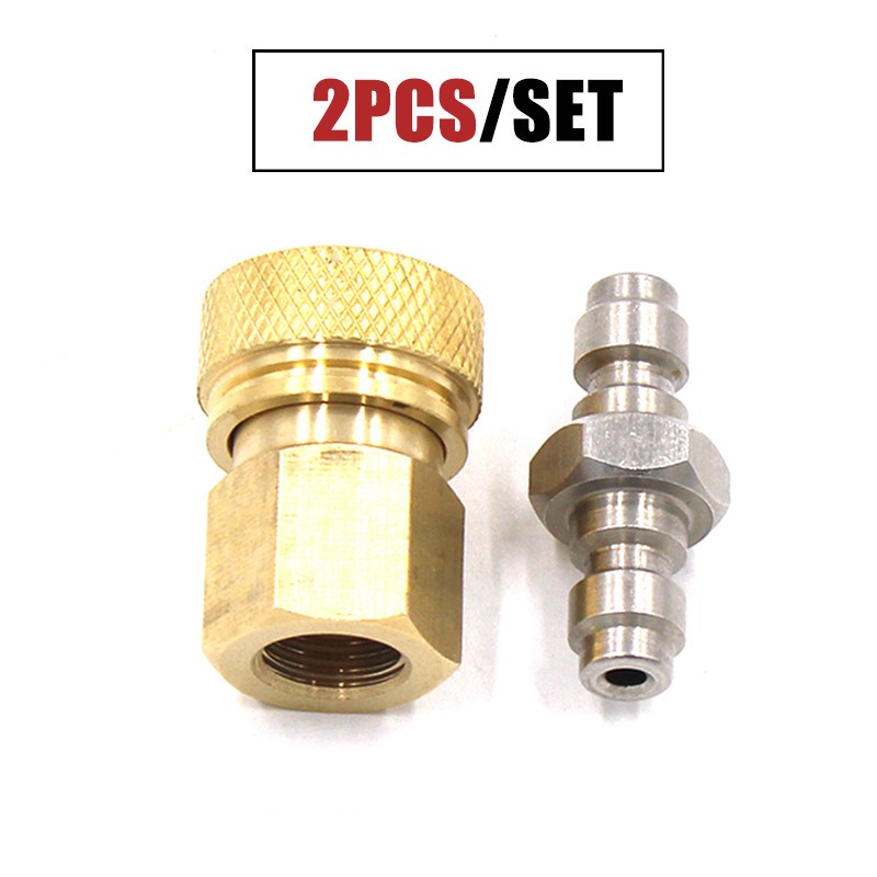 High Pressure Quick Connector Fittings Stainless Steel 8MM M10x1 ...
