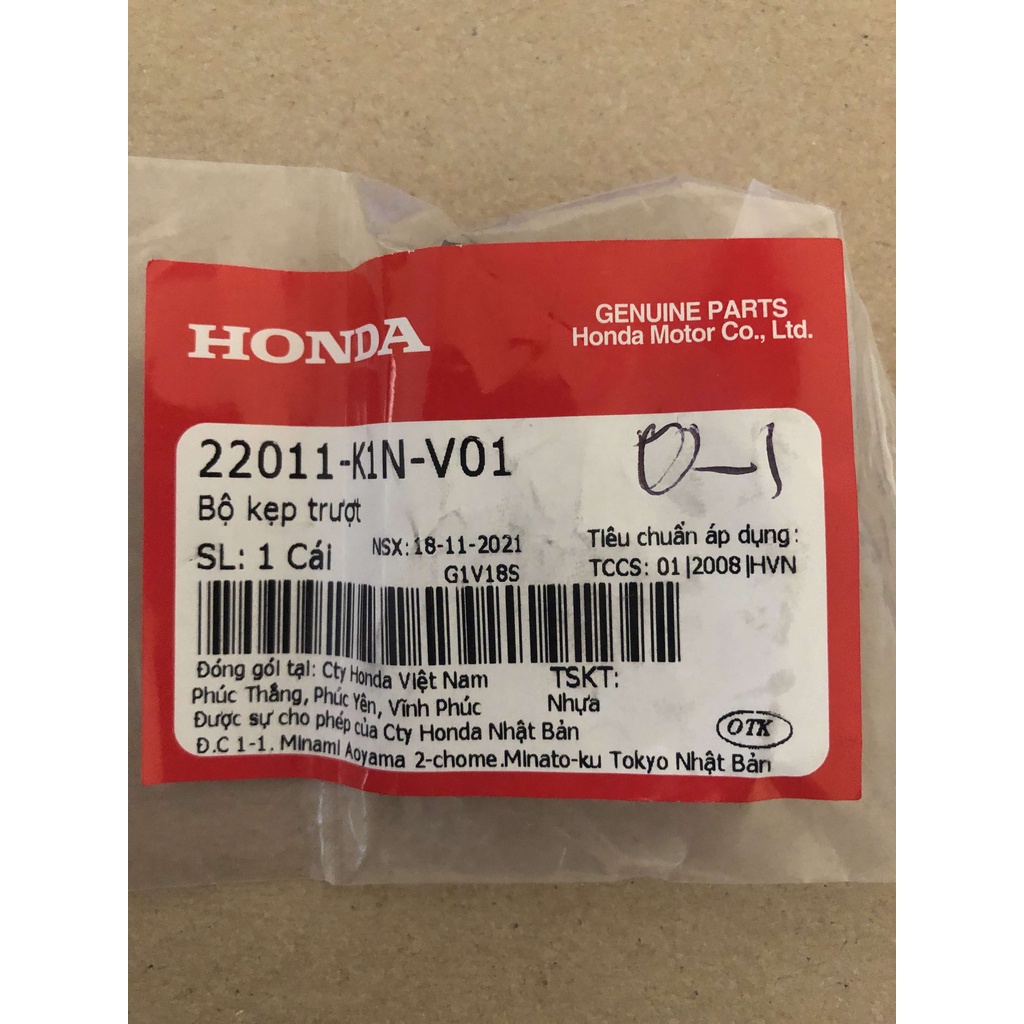 Honda Genuine Slide Piece Set 22011k1nv01for PCX160 / ADV160 / Click ...
